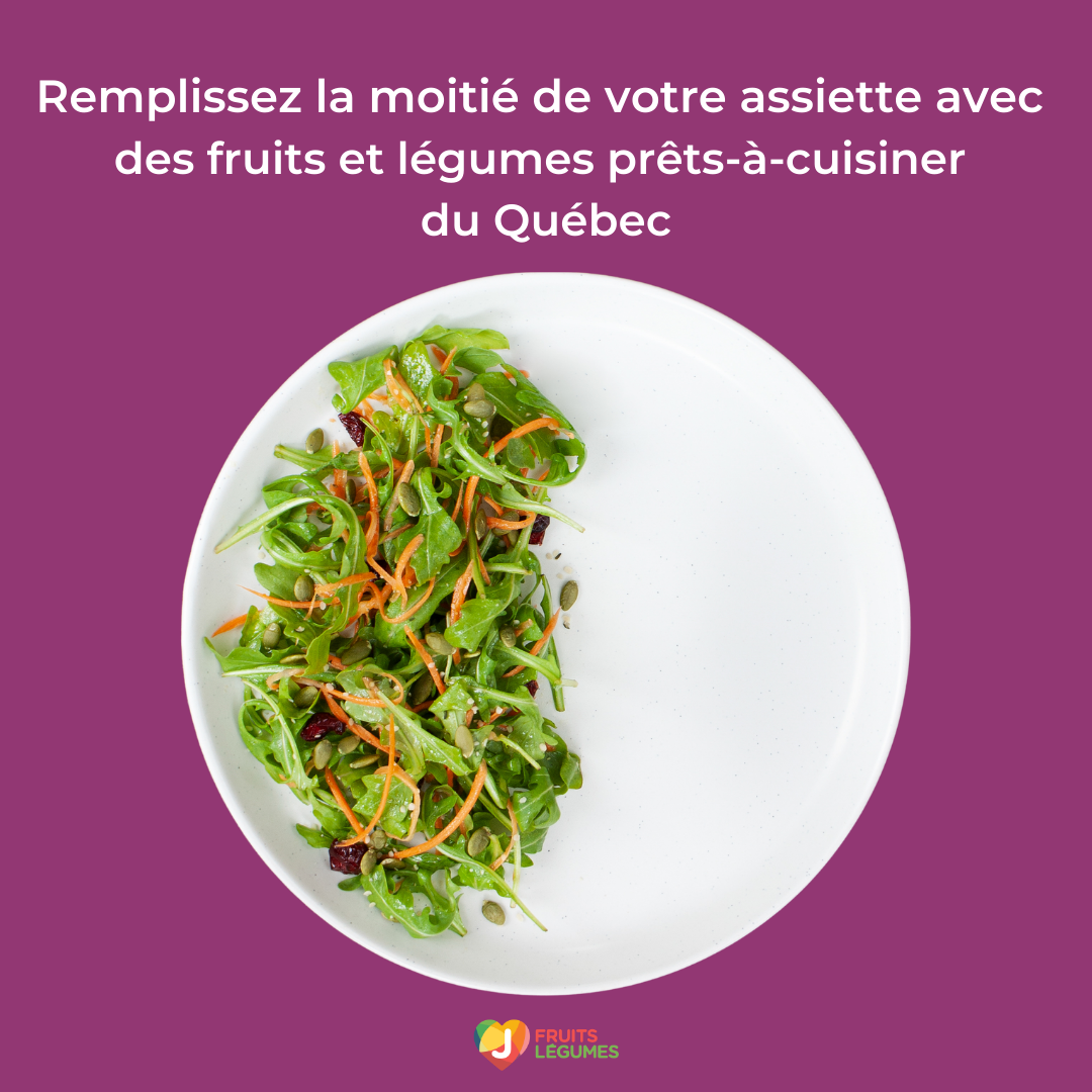 Une demi-assiette de légumes prêts-à-cuisiner! - Mouvement J’aime les ...