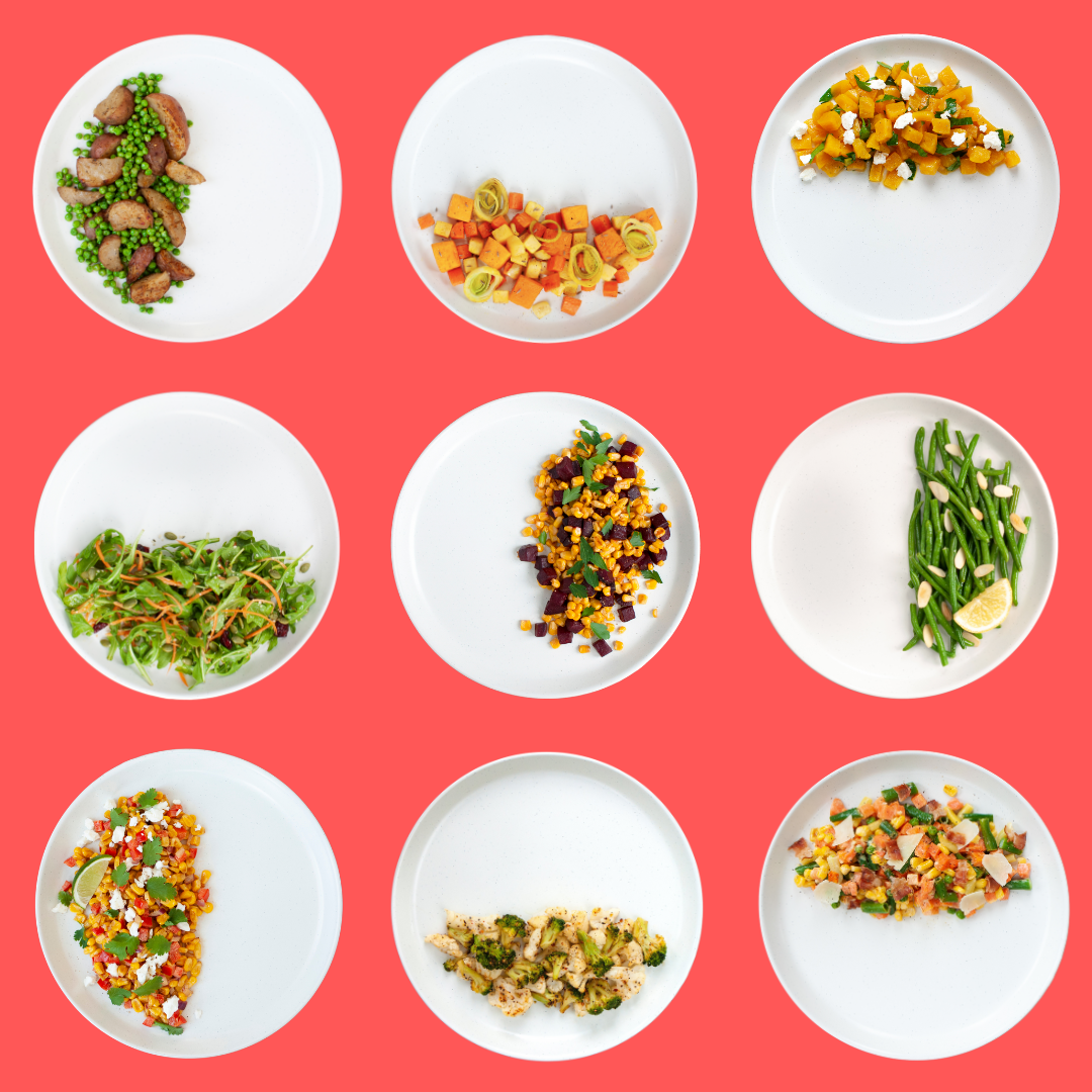 Une demi-assiette de légumes prêts-à-cuisiner! - Mouvement J’aime les ...