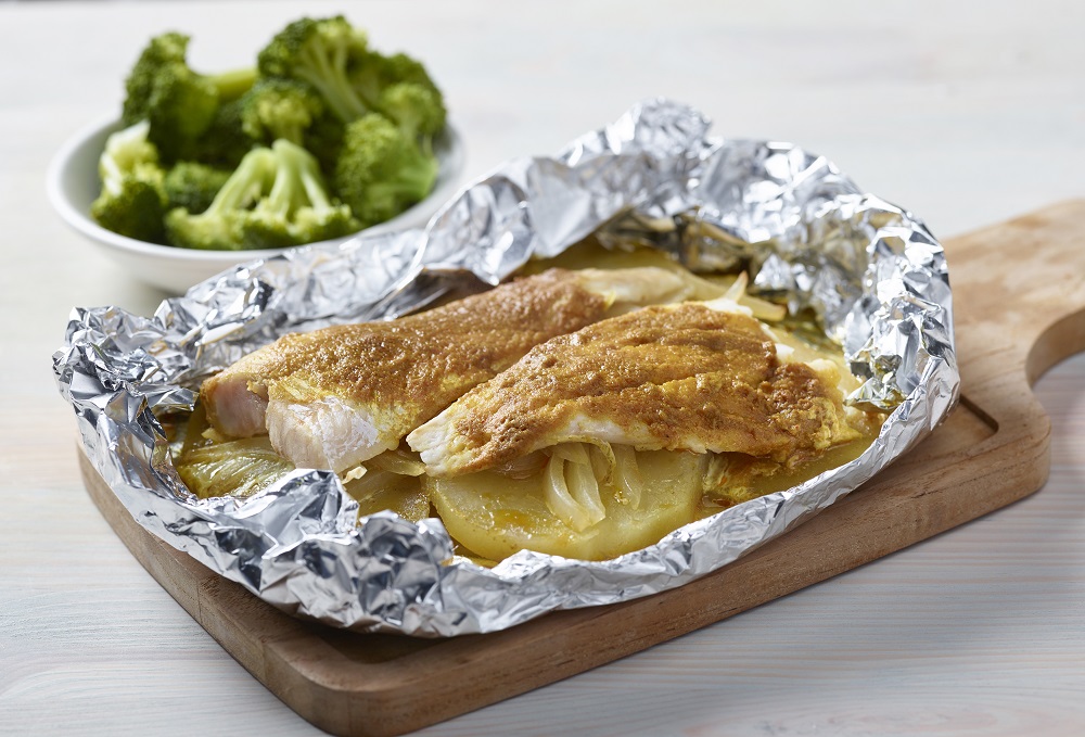Filet de sole en papillote - Mouvement J’aime les fruits et légumes